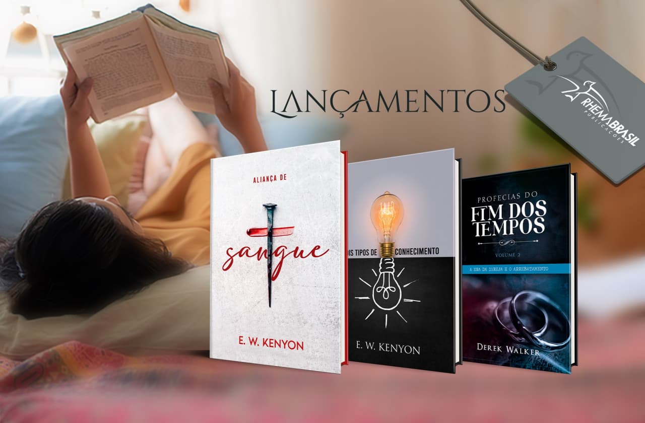 Que presente! Editora Rhema Brasil lançou mais 3 títulos incríveis ...
